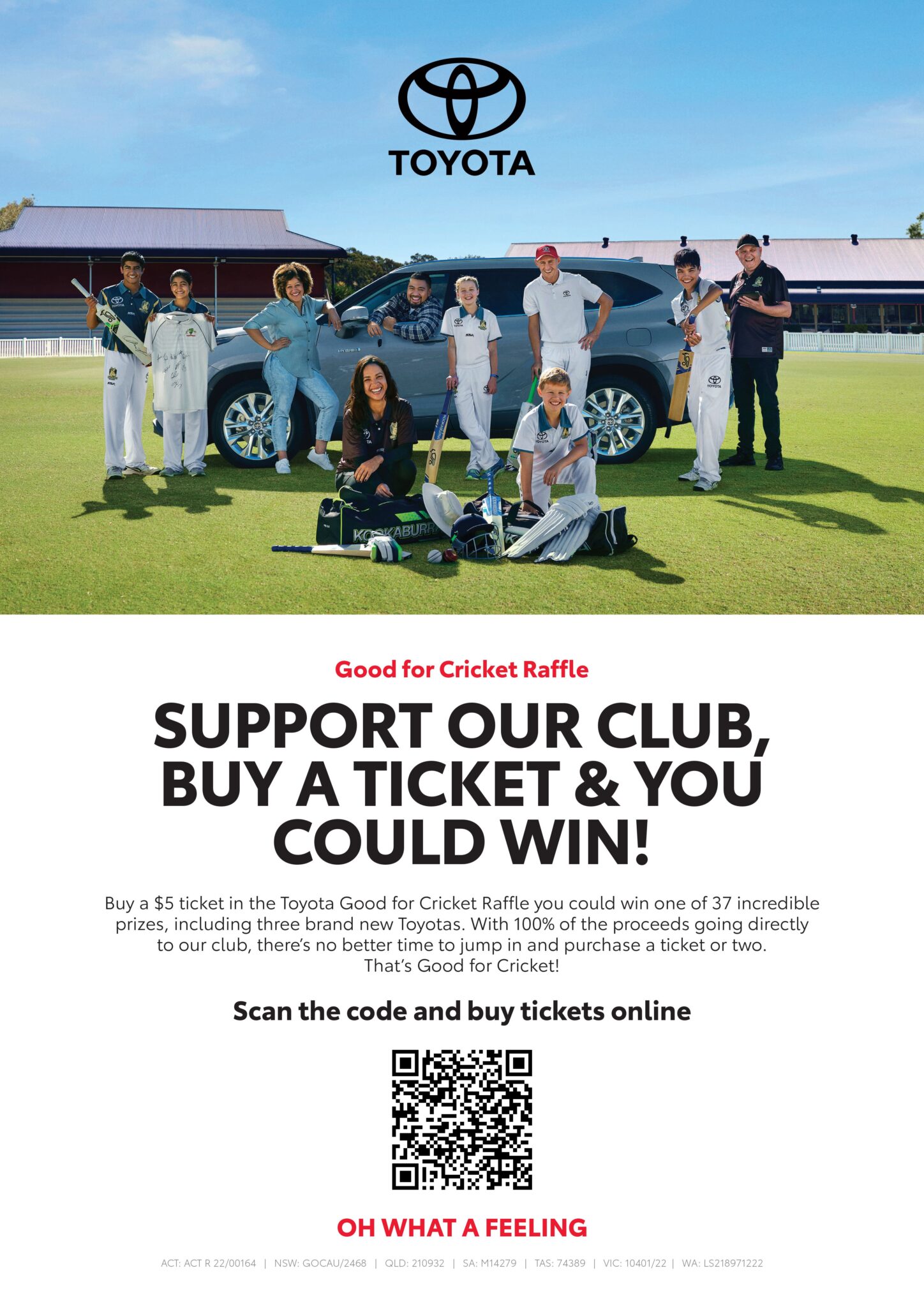 Toyota “Good For Cricket” Raffle 2022 | Albany Creek Cricket Club Inc.